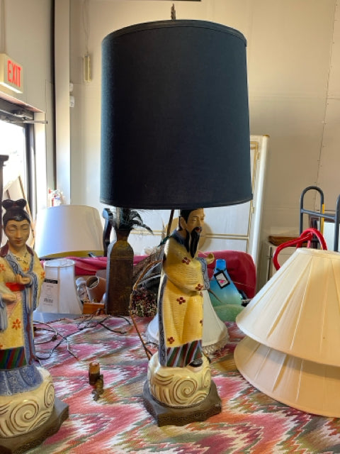 Set of Asian Man/Woman lamps – McCoys Consign and Design